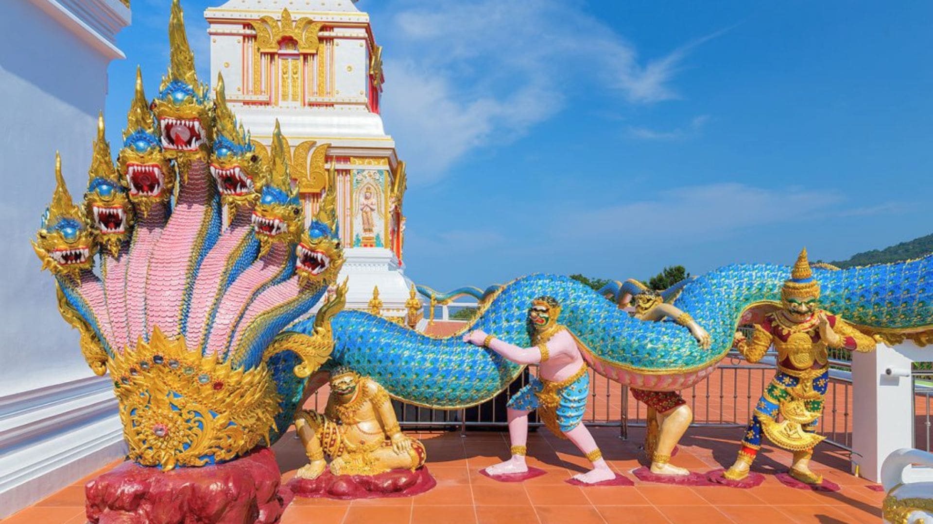 PHUKET OLD TOWN ZIP LINE and TEMPLE